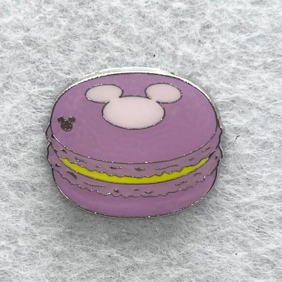 Disney | Jewelry | 525 Disney Purple Macaron Pin | Poshmark